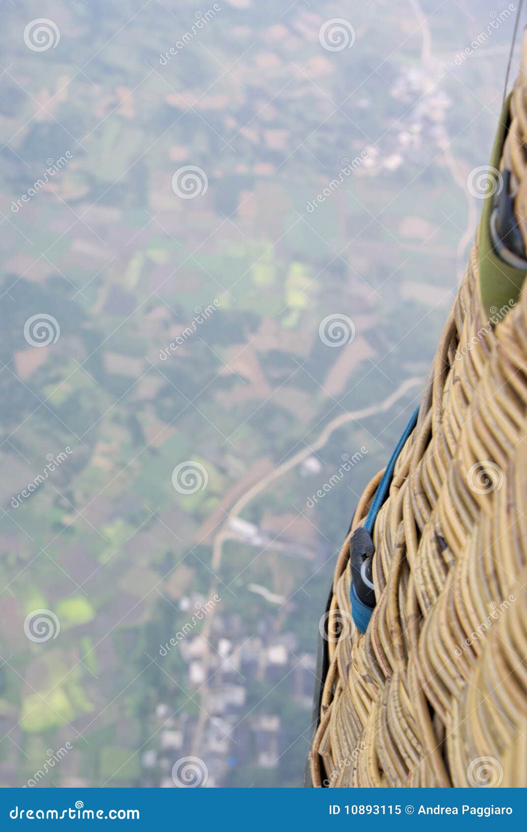 Looking Down from a Hot Air Balloon Stock Image - Image of flying, view ...