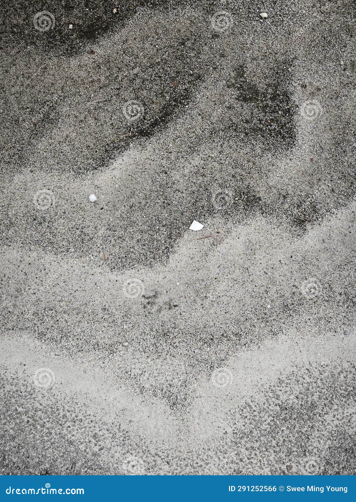 Sand on the Surface of the Asphalt Road Stock Photo - Image of ...