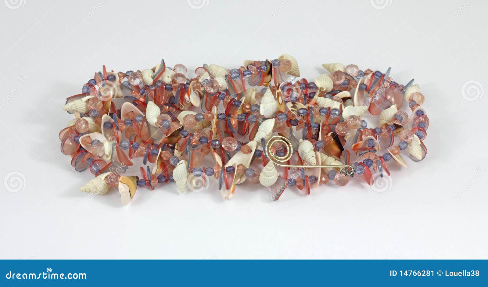 Looking Down Shells Beads stock image. Image of products - 14766281