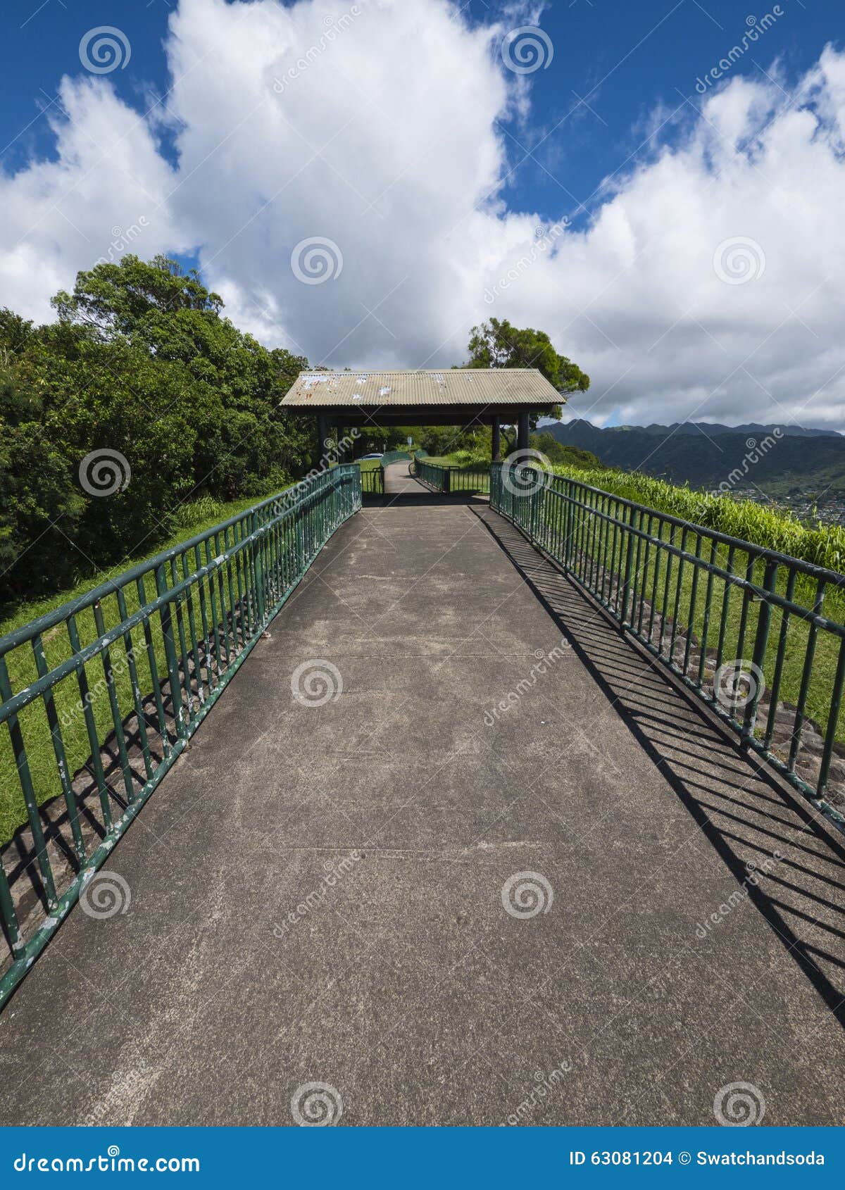Looking Down Walkway stock photo. Image of looking, walkway - 63081204