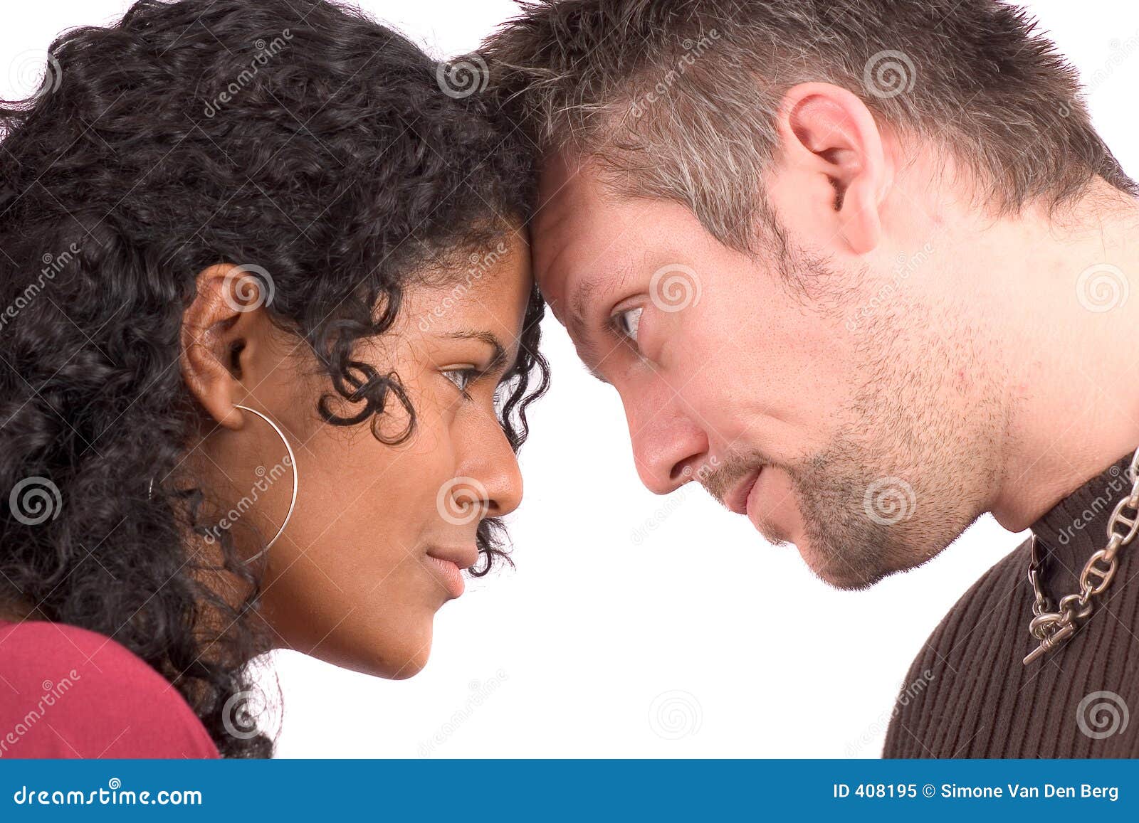 Looking Each Other in the Eye Stock Image - Image of female, love: 408195