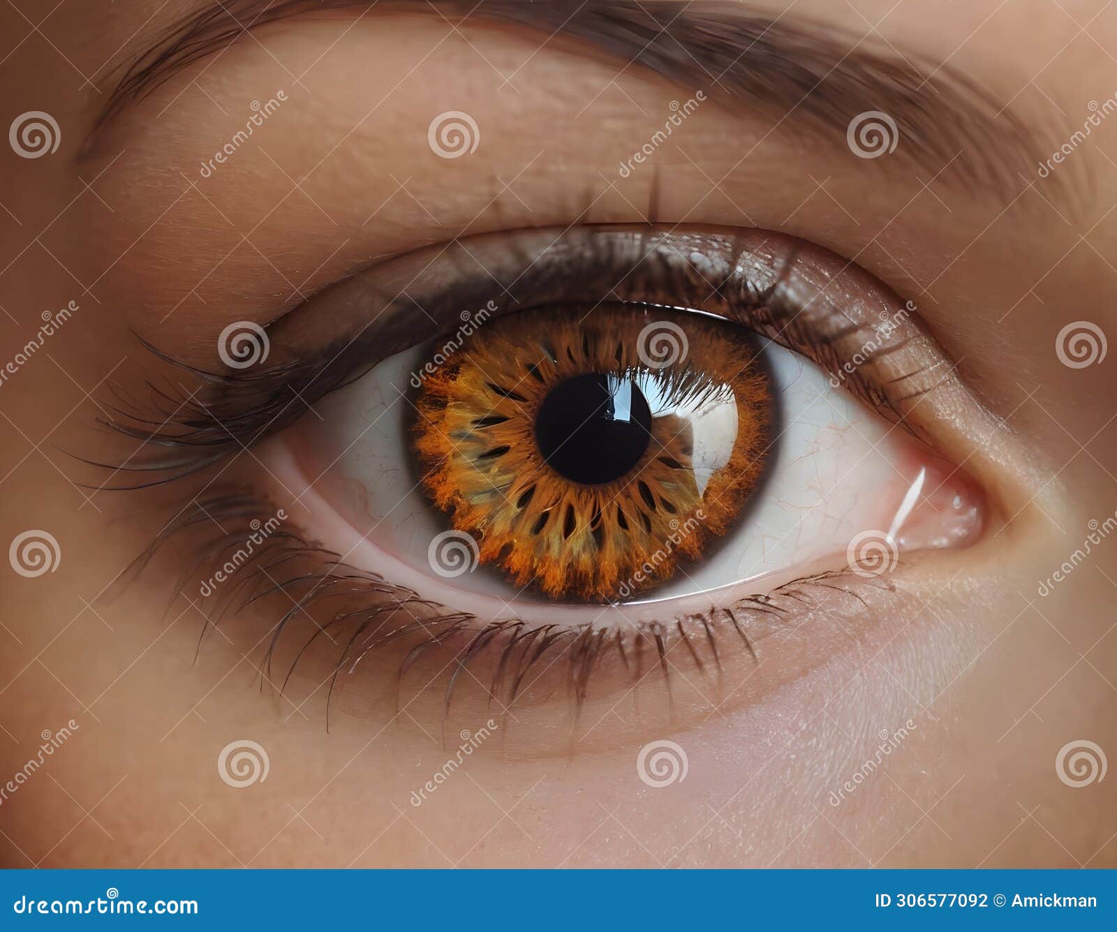 Macro Of Dilated Pupil, Draws You In With Its Mysterious Depth ...