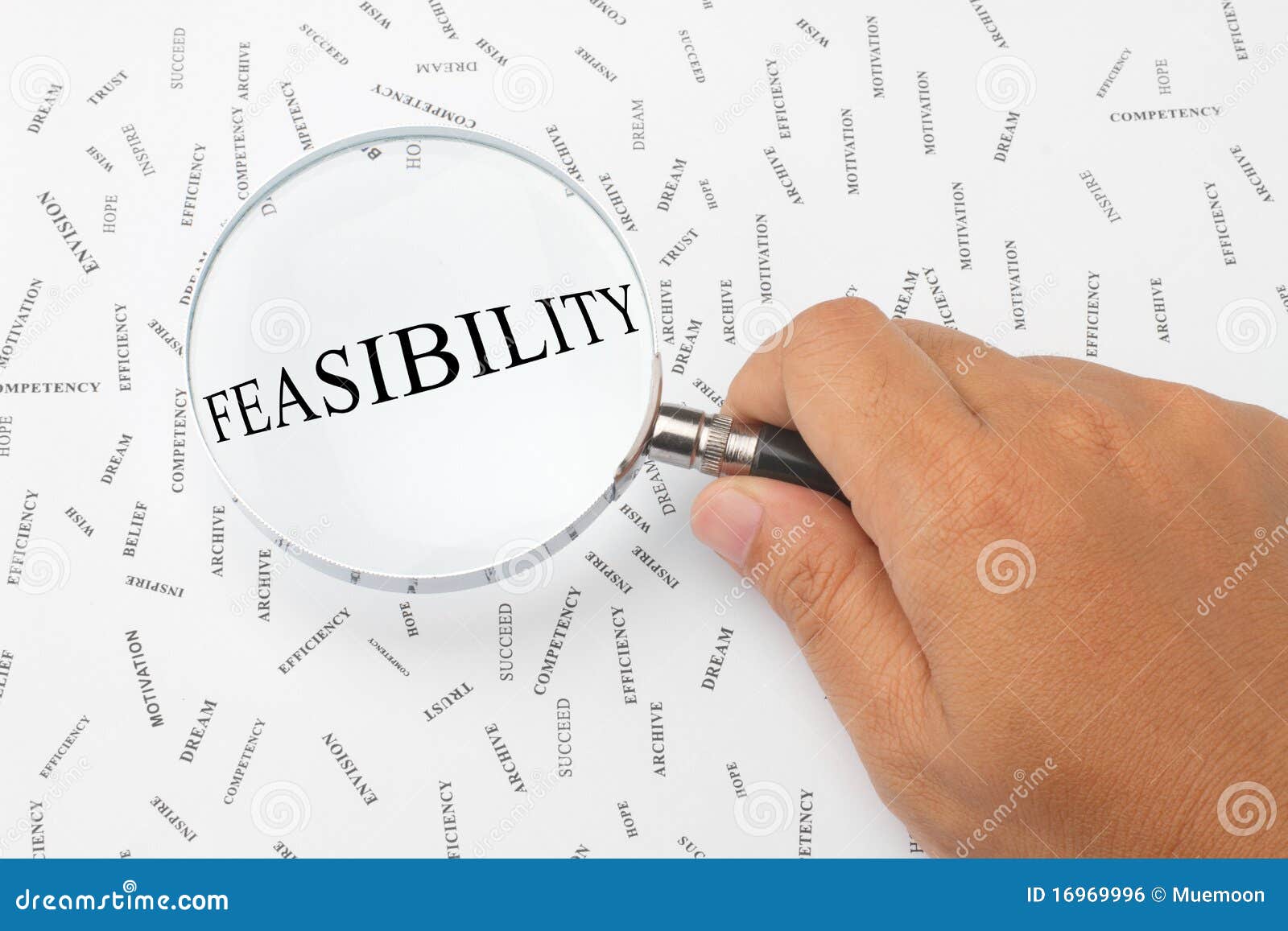 Looking for feasibility. stock photo. Image of business - 16969996