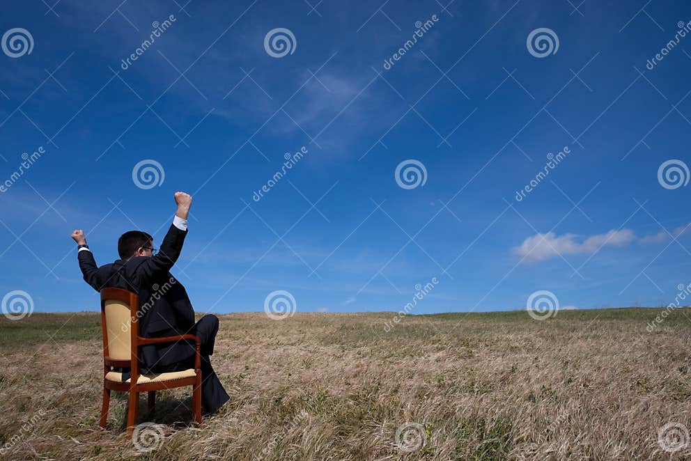 Looking at the field stock image. Image of male, grass - 13515227