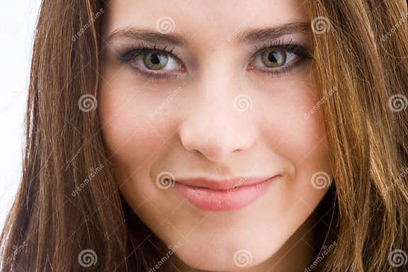 Looking forward stock photo. Image of gorgeous, hair, contemplative ...