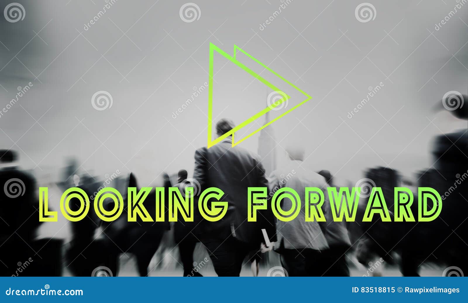 Looking Forward Inspiration Motivation Concept Stock Image - Image of ...