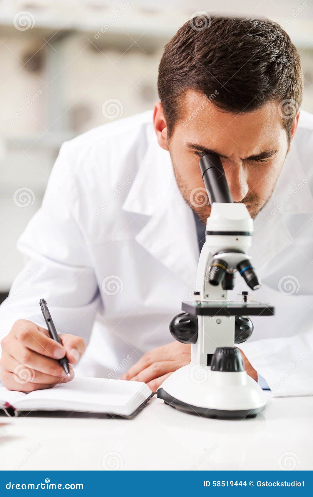 Looking at the Future of Science. Stock Photo - Image of future ...