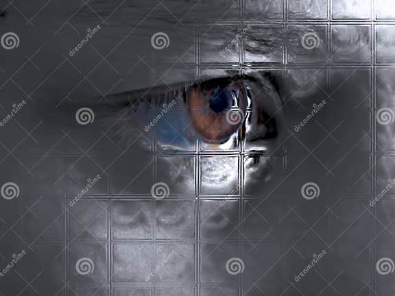 Looking through the glass. stock image. Image of composite - 59125655