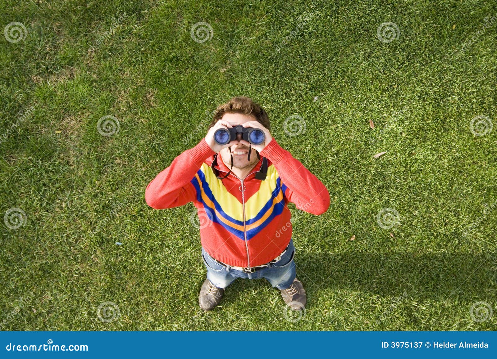 Looking High stock image. Image of joyful, casual, hair - 3975137