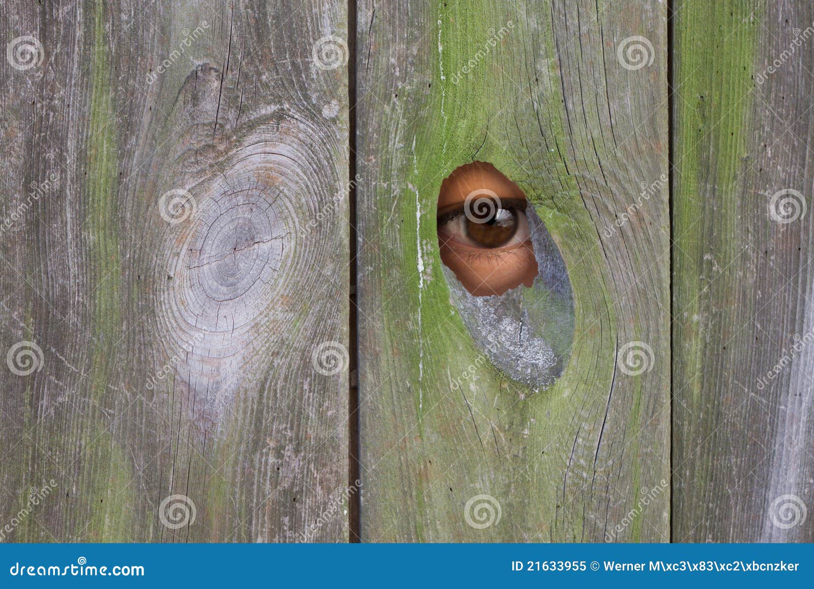 Looking through a hole stock image. Image of outdoors - 21633955