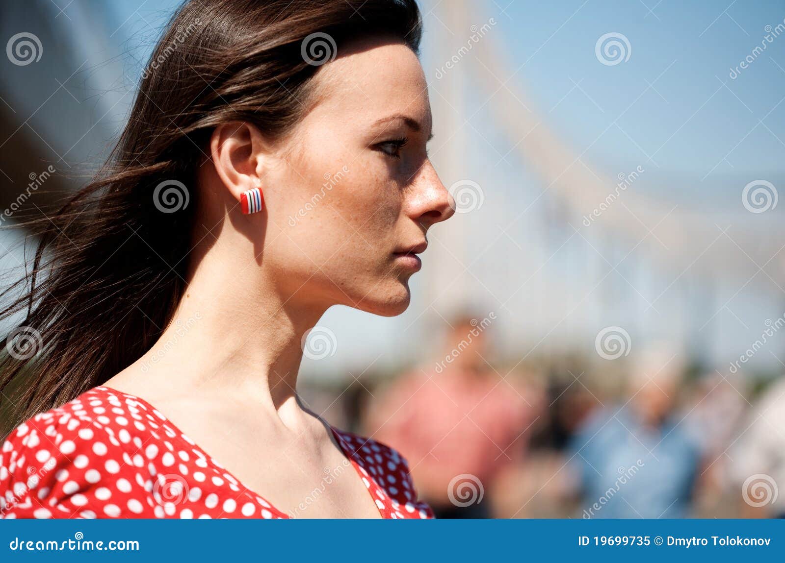 Looking with hope stock image. Image of flowing, focus - 19699735