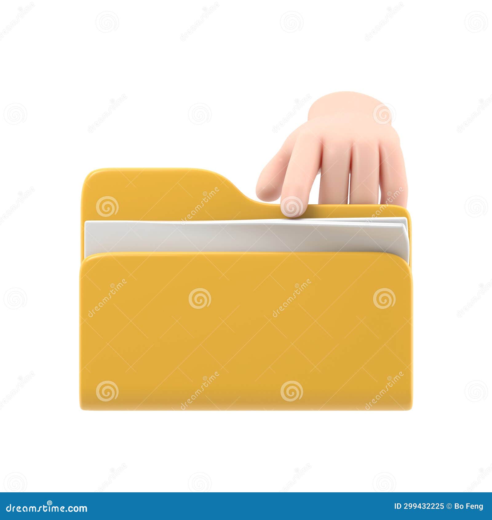 Looking for Information in a Folder with Documents,flipping the Pages ...