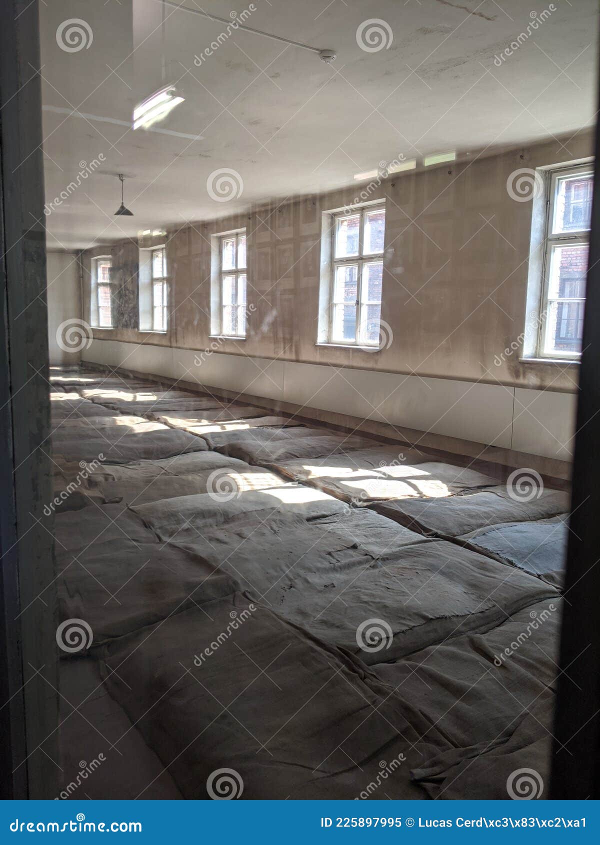 Inside Barracks Auschwitz II, Krakow, Poland Editorial Image ...