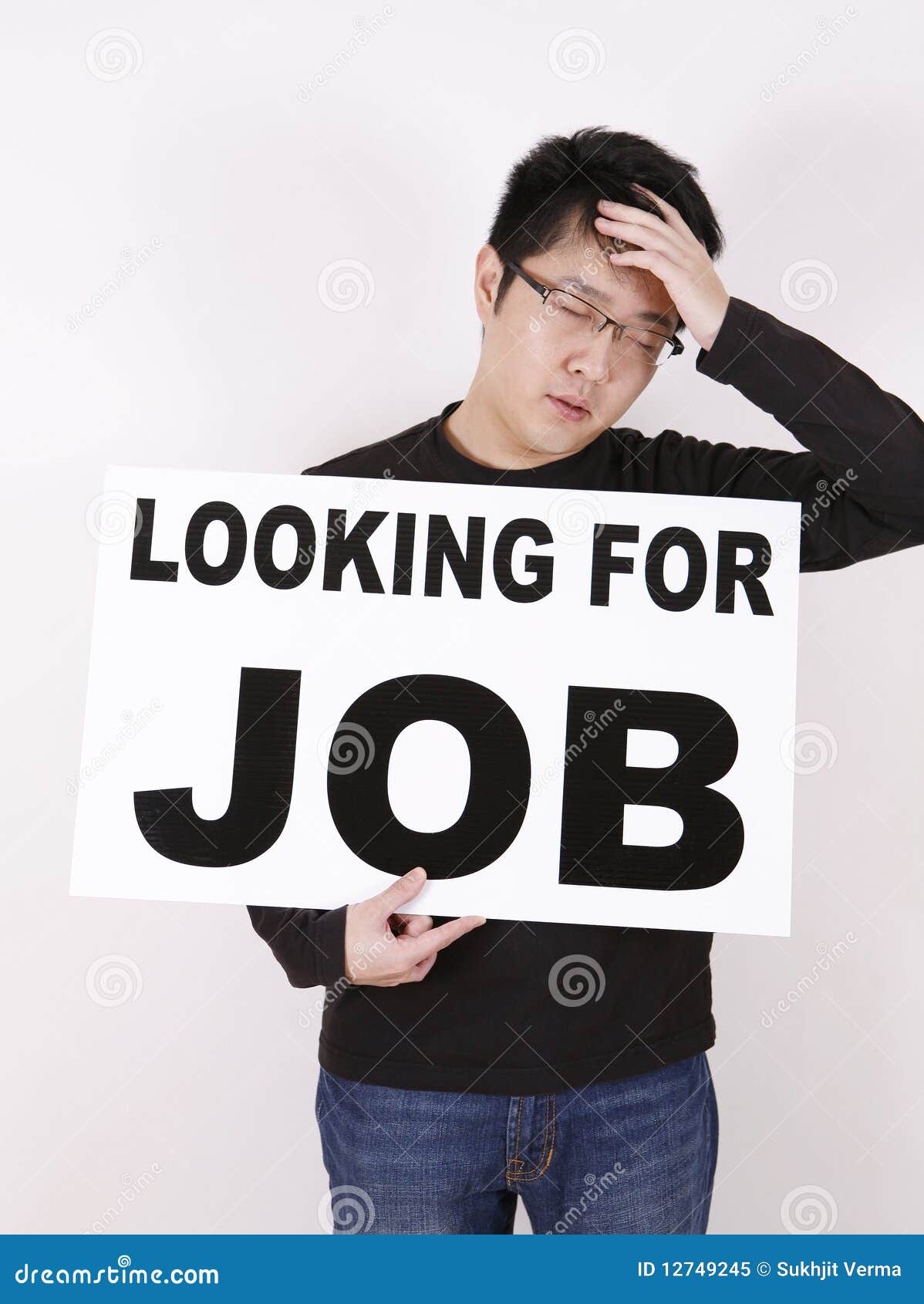 Looking for job stock image. Image of office, unemplyment - 12749245