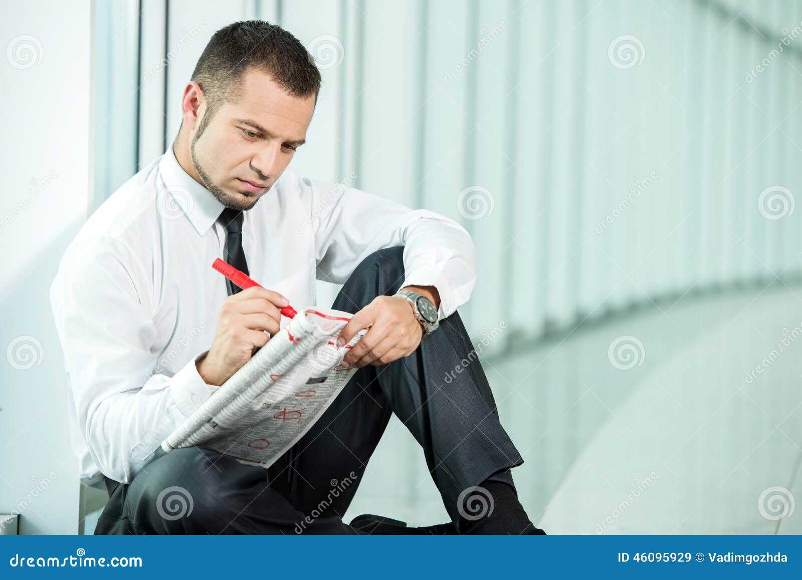 Looking for a job stock image. Image of financial, male - 46095929