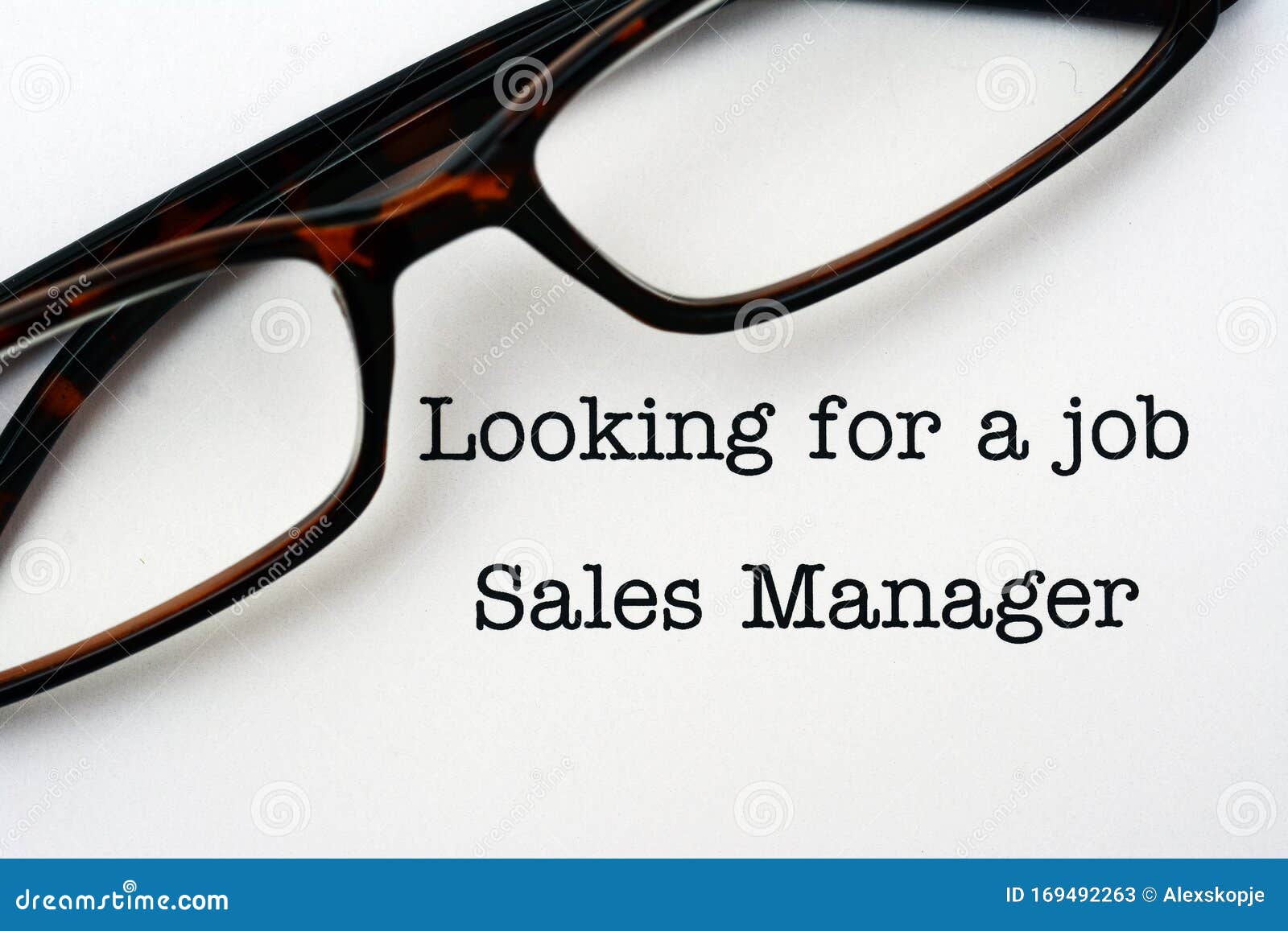 Looking for a Job Sales Manager Stock Image - Image of sale, call ...