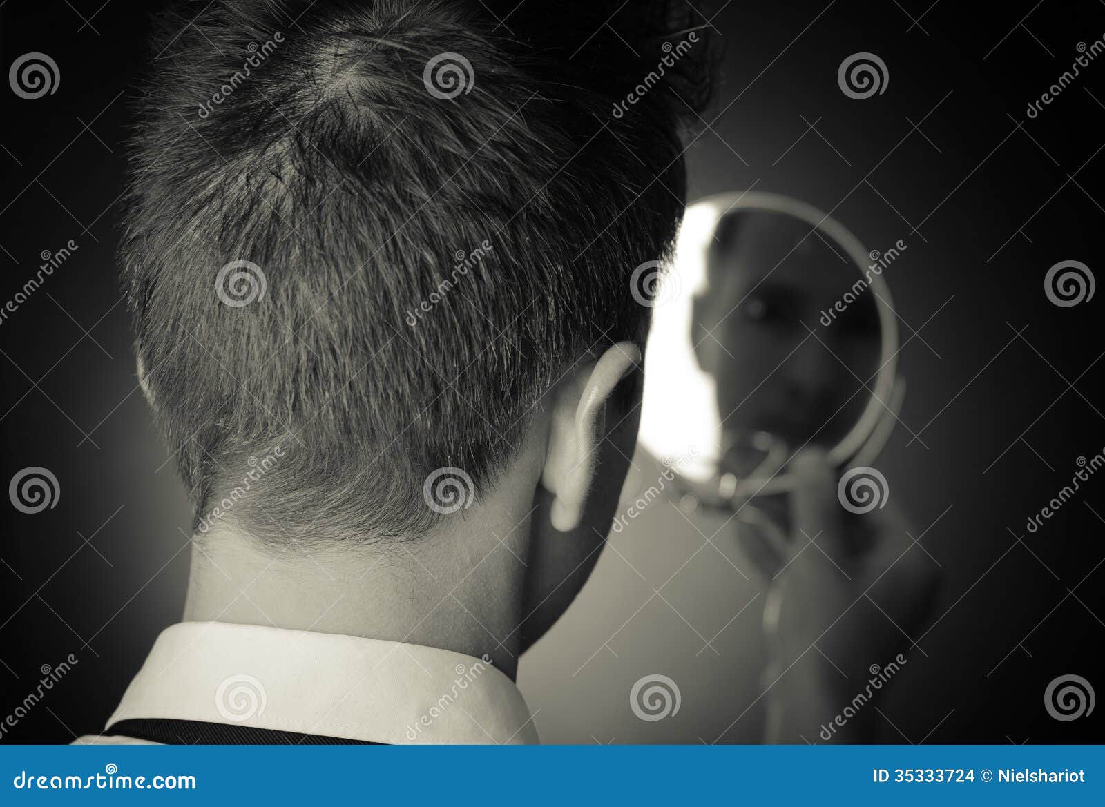2,551 Man Looking Hand Mirror Stock Photos - Free & Royalty-Free Stock ...