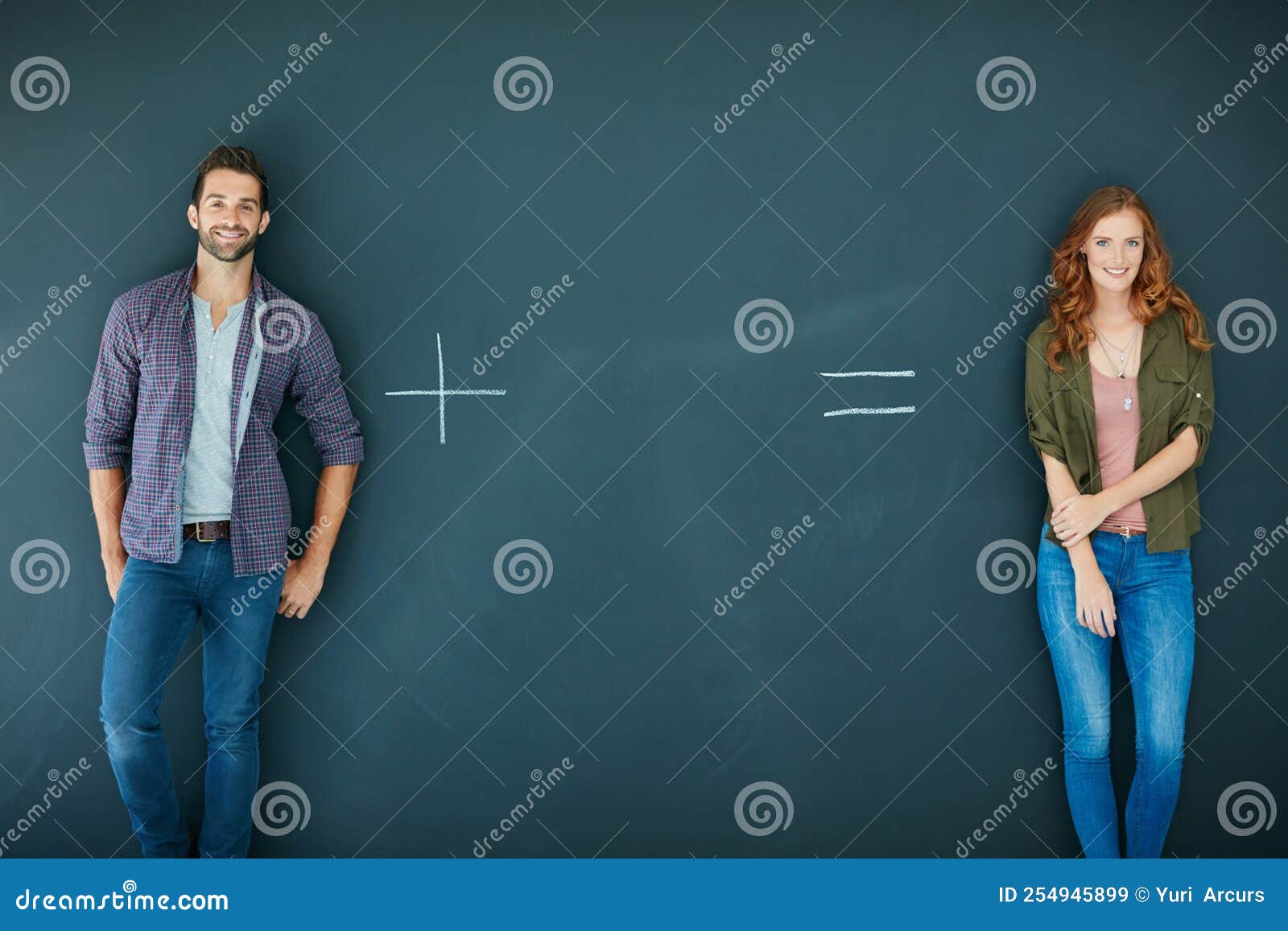 Looking for that Missing Connection. a Young Couple Standing in Front ...