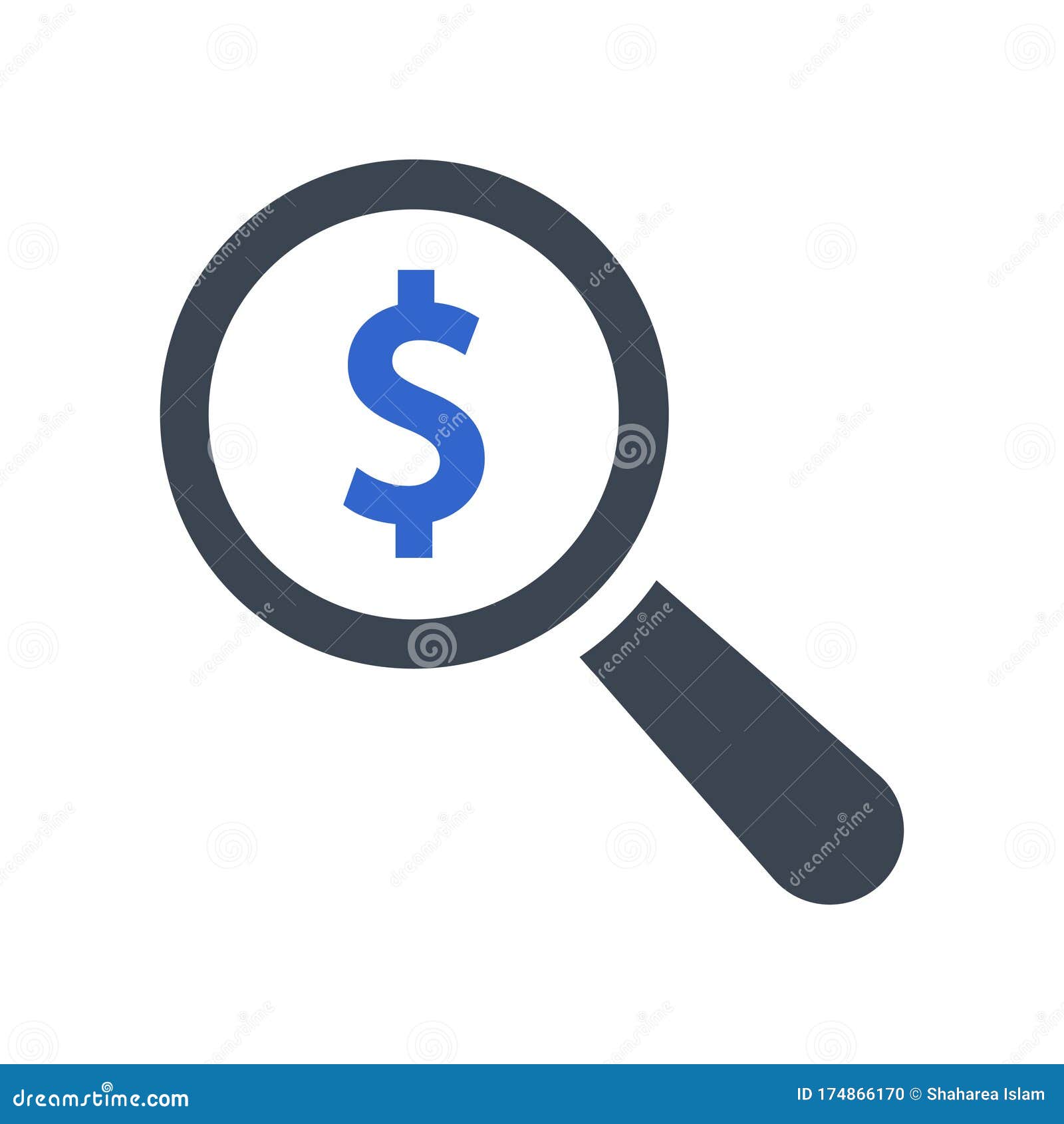 Looking for Money stock vector. Illustration of currency - 174866170
