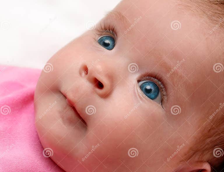 Looking newborn baby stock photo. Image of infant, beauty - 8629896