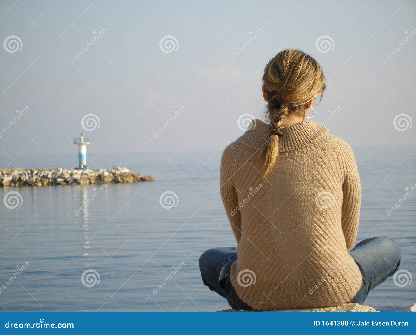 Looking Out stock photo. Image of patience, sunny, love - 1641300