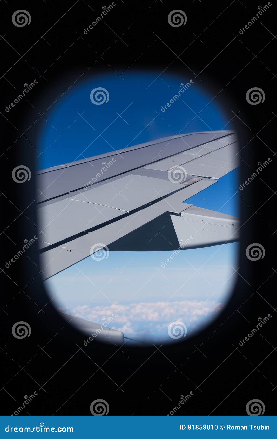 Looking Out Airplane Window Stock Photo - Image of airliner, airline ...