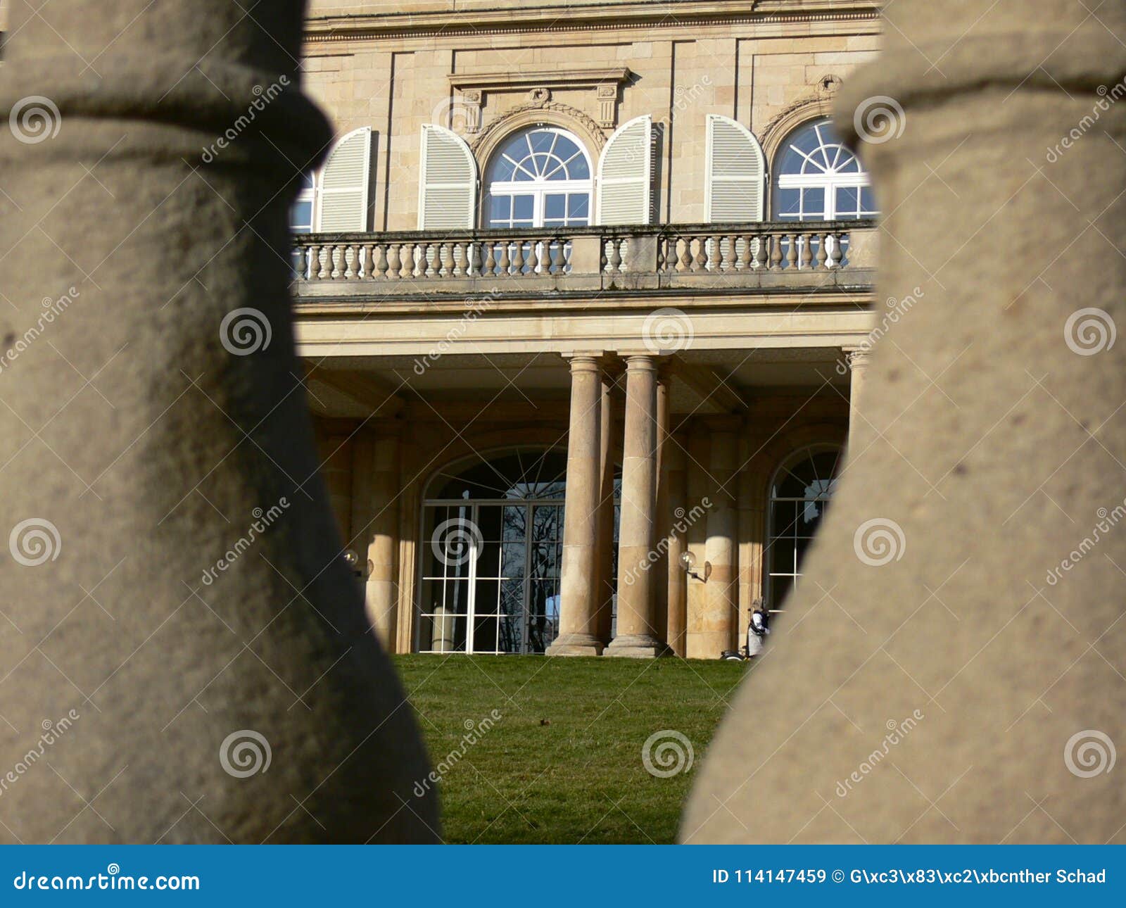 Pillars In A Castle Royalty-Free Stock Photography | CartoonDealer.com ...