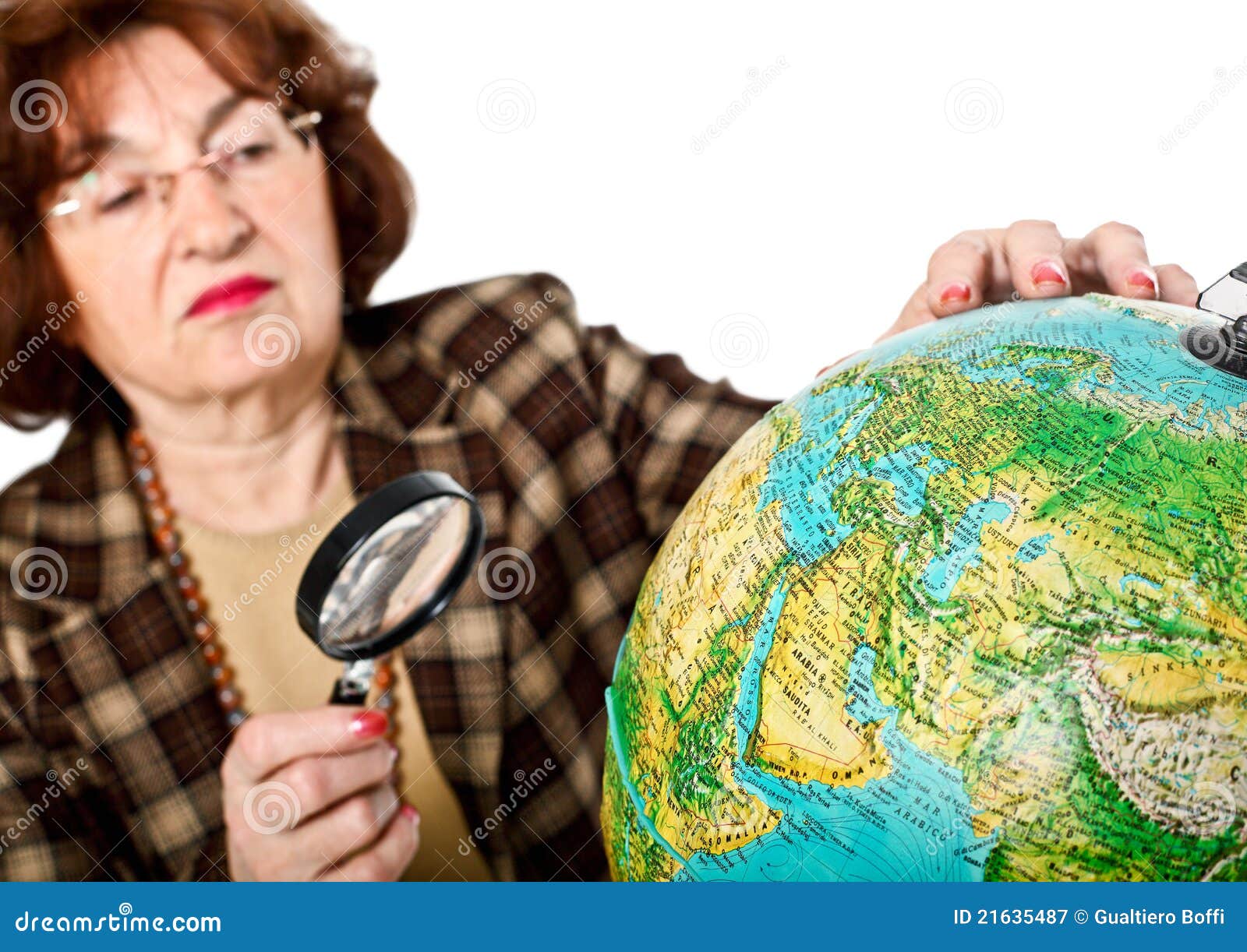 Looking for a place stock image. Image of glasses, learn - 21635487