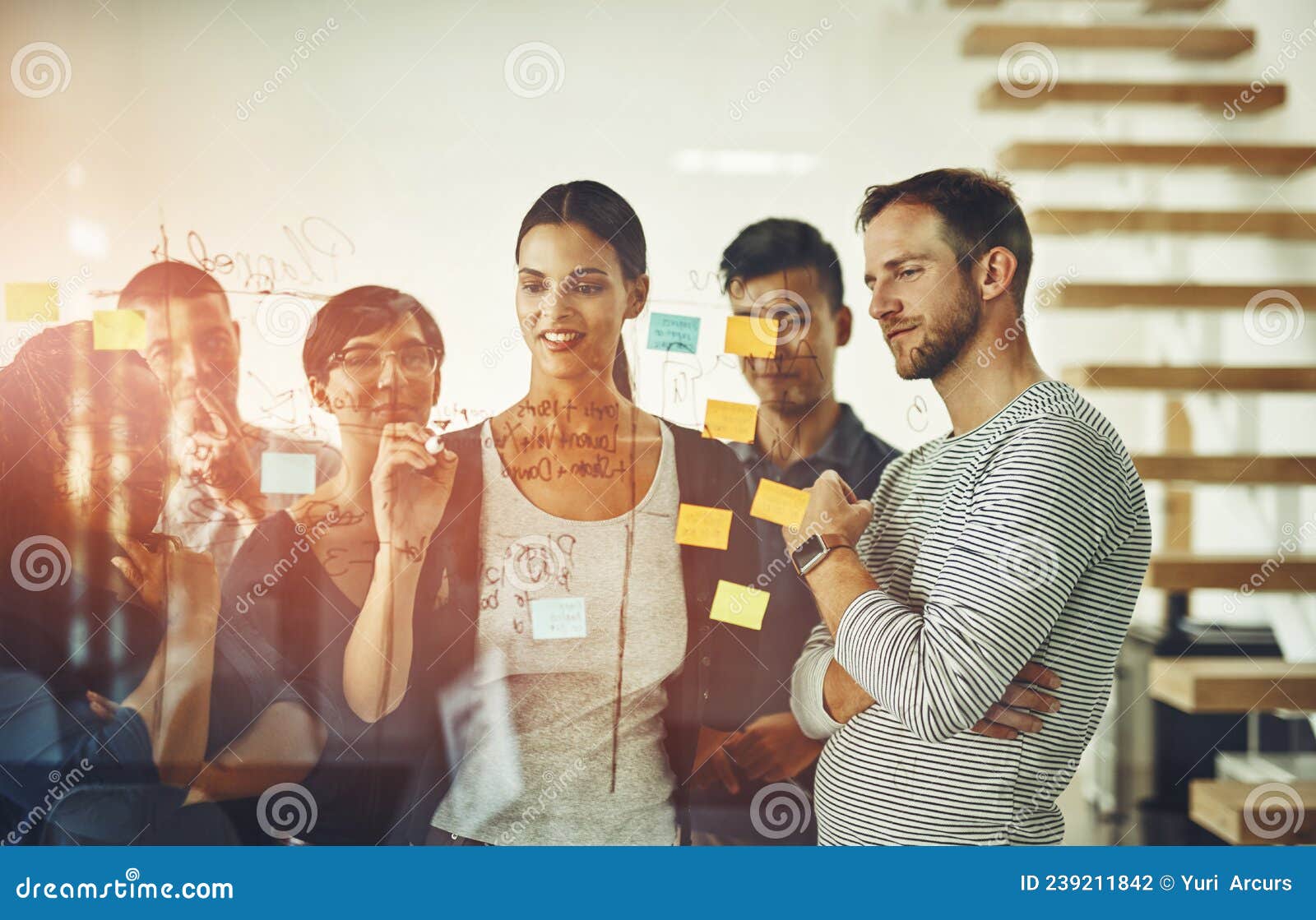 Looking at the Problem from Multiple Perspectives Stock Photo - Image ...