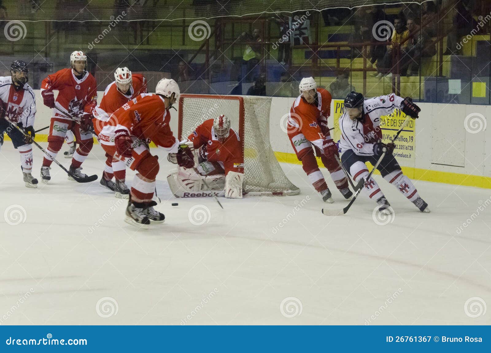 Looking for the puck editorial photography. Image of professional ...