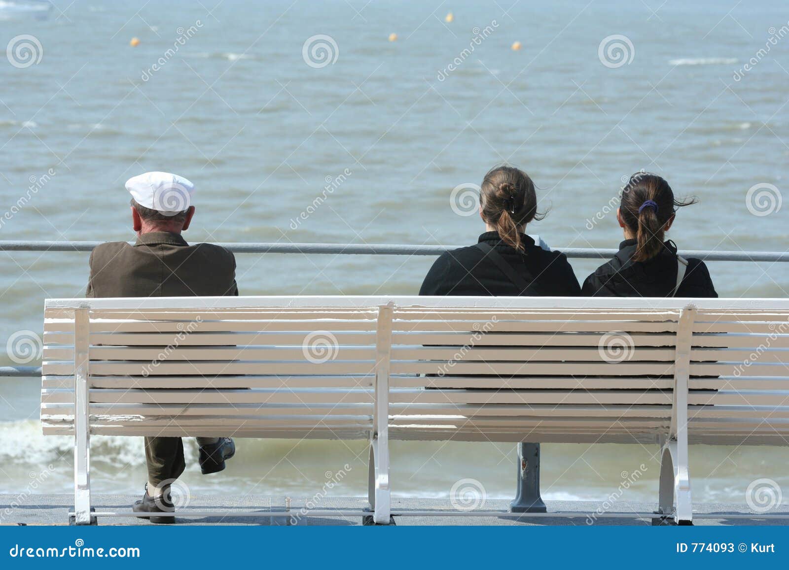 Looking at the sea stock image. Image of coast, people - 774093