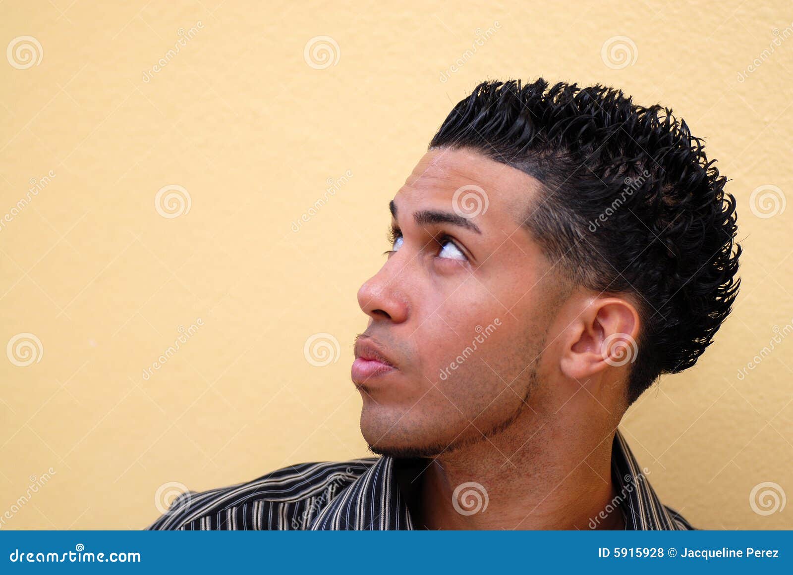 Looking sideways stock photo. Image of contemplate, thought - 5915928