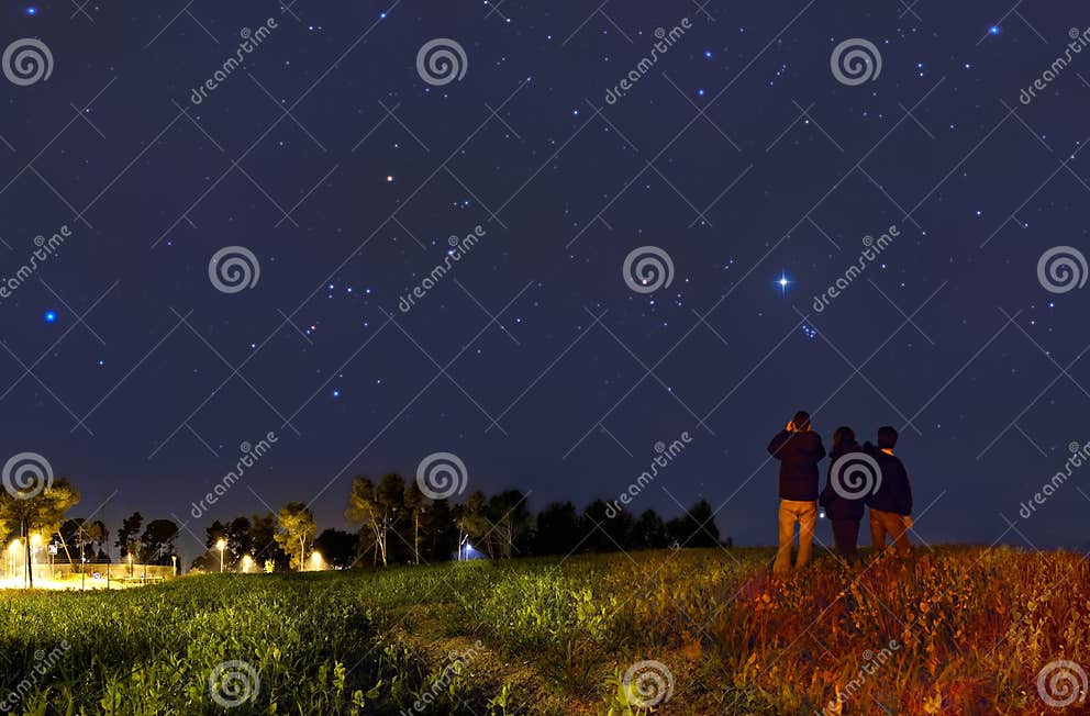 Looking at the stars stock image. Image of venus, observing - 24846759