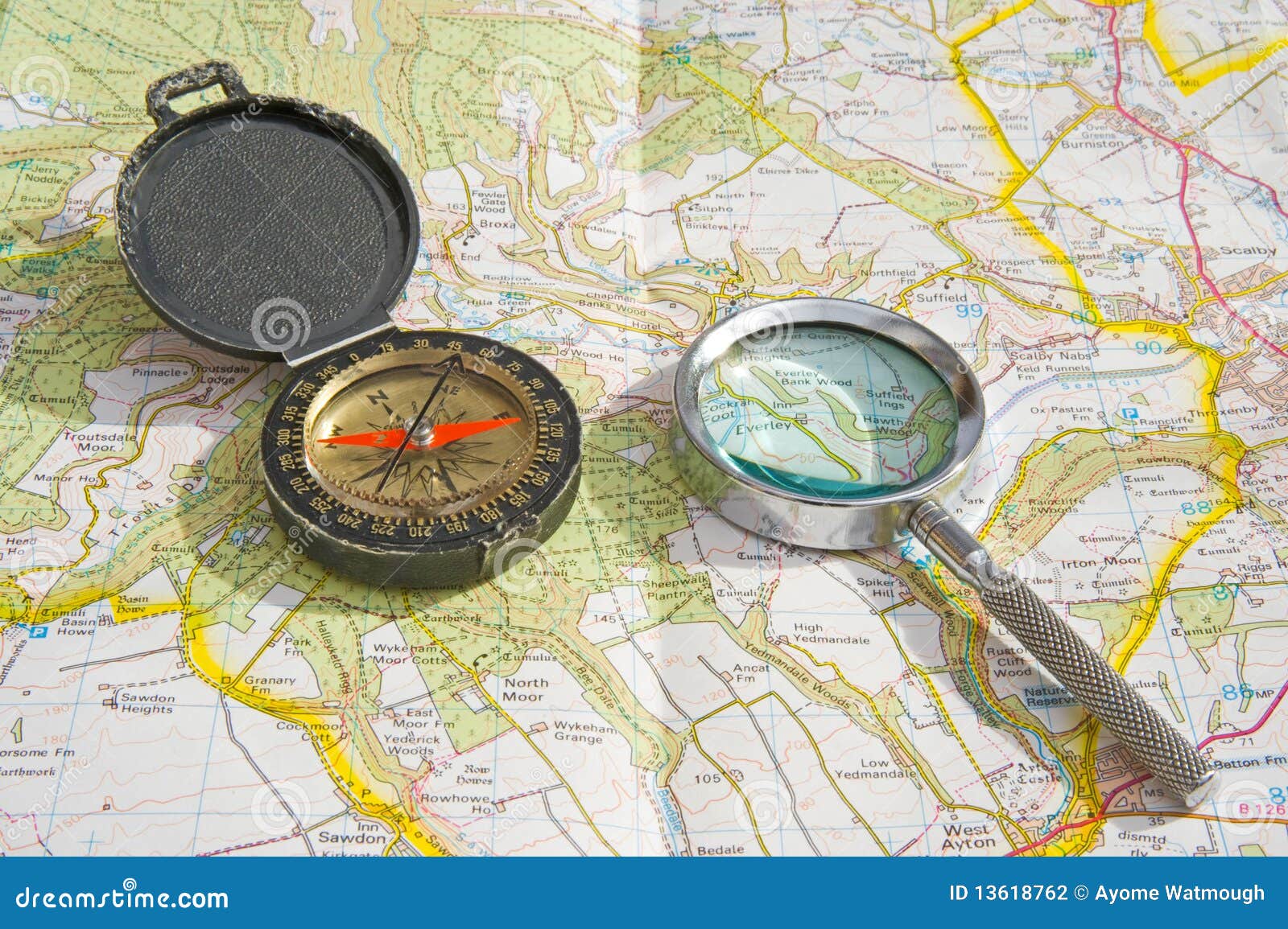 Looking for treasure. stock photo. Image of historical - 13618762