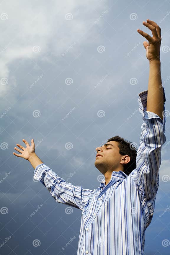 Looking up stock photo. Image of curious, attitude, creativity - 1046770