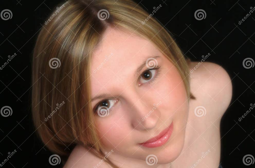 Looking Up stock photo. Image of relax, model, laugh, provocative - 62642