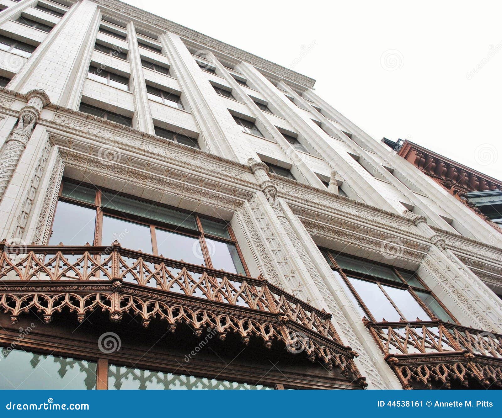 Looking up at building stock image. Image of windows - 44538161