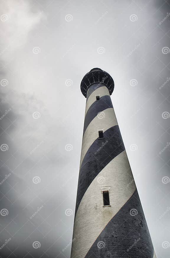 Looking Up at the Lighthouse Stock Photo - Image of north, outer: 20947280