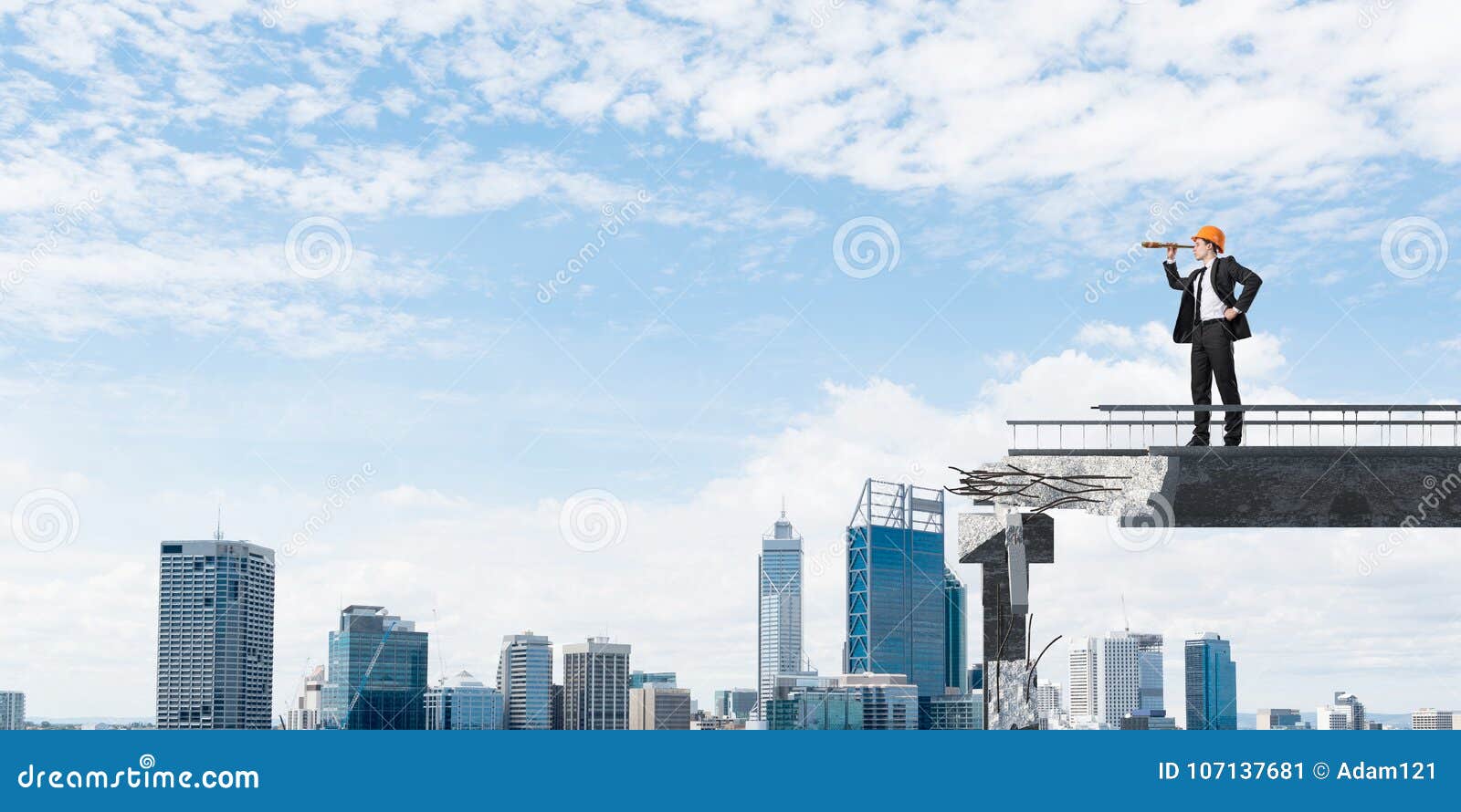 Looking Up for New Ways of Problems Solution. Stock Image - Image of ...