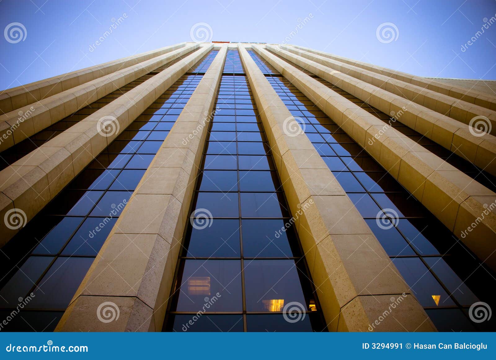 Looking up at a skyscraper stock image. Image of architecture - 3294991