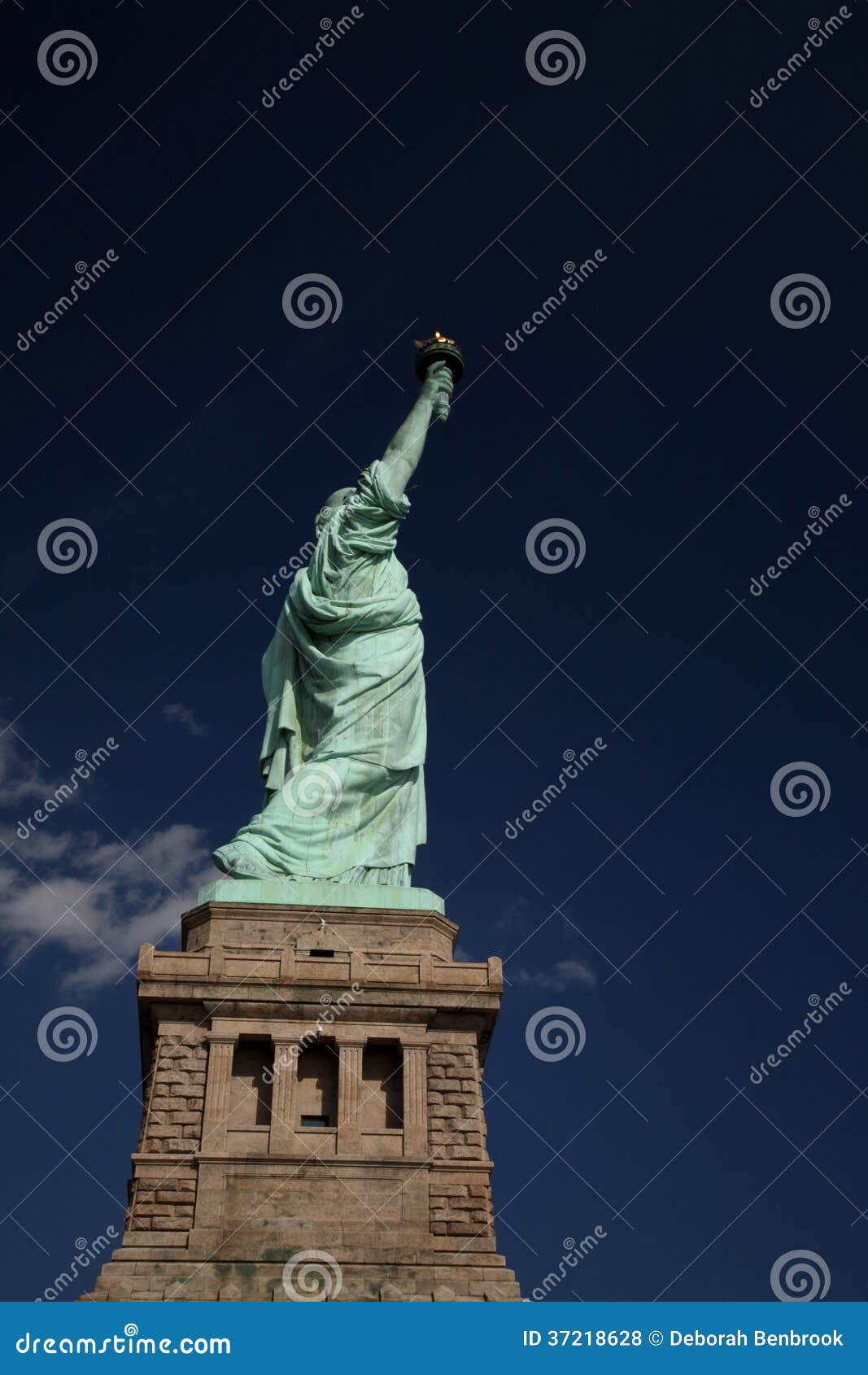 Looking Up at the Statue of Liberty Stock Photo - Image of tourism ...