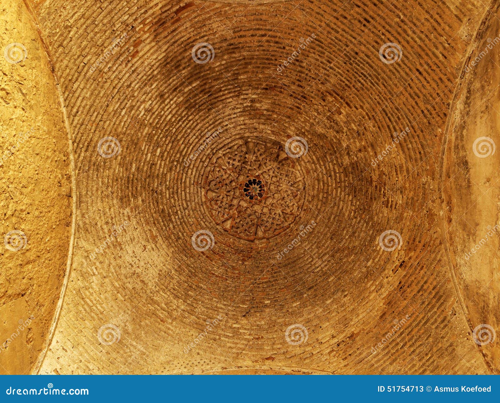 Looking Up at Vaulted Ceiling of an Old Dungeon Stock Image - Image of ...