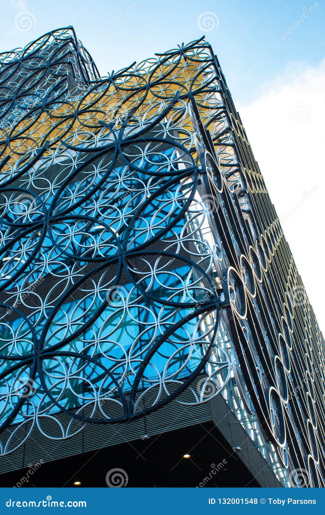 Looking Upwards at the Birmingham Library Editorial Stock Photo - Image ...