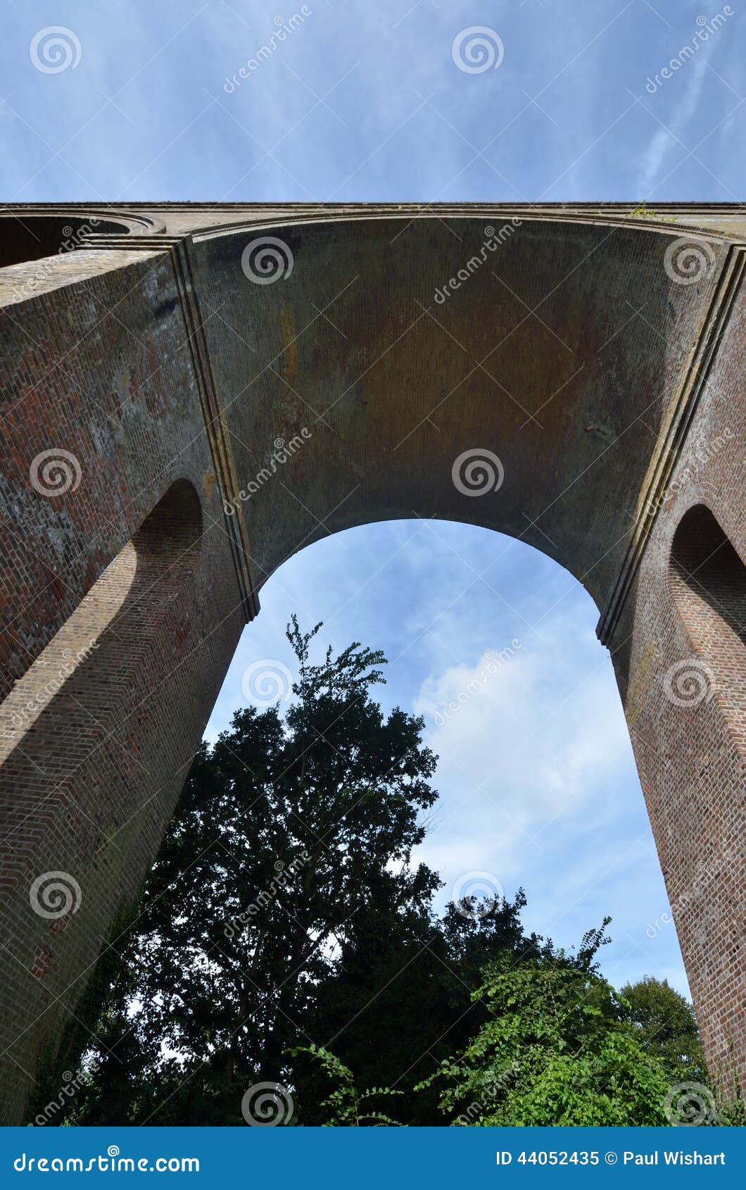Looking at Viaduct Arch stock image. Image of material - 44052435