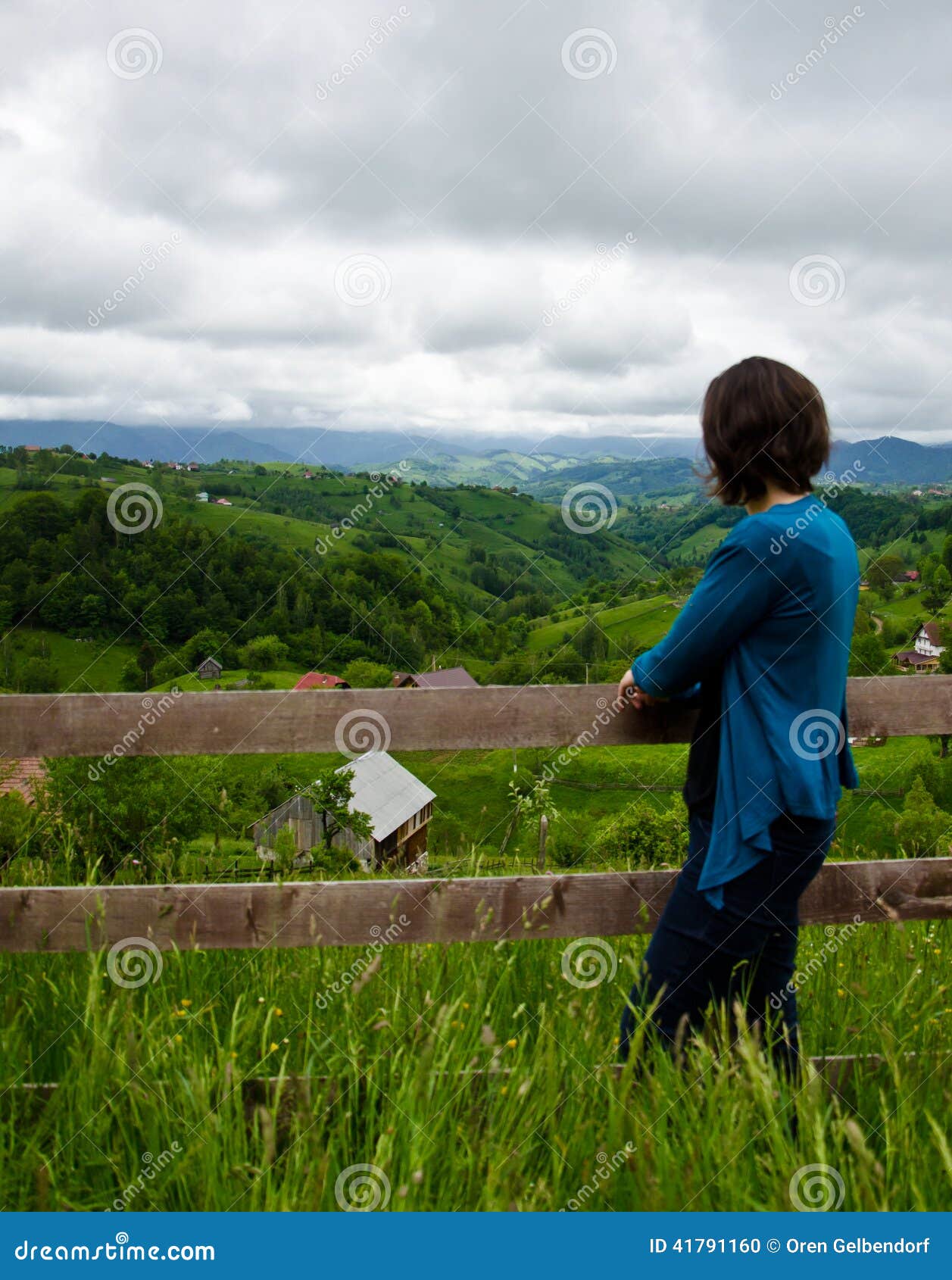 Looking at the view stock photo. Image of ecology, enjoy - 41791160
