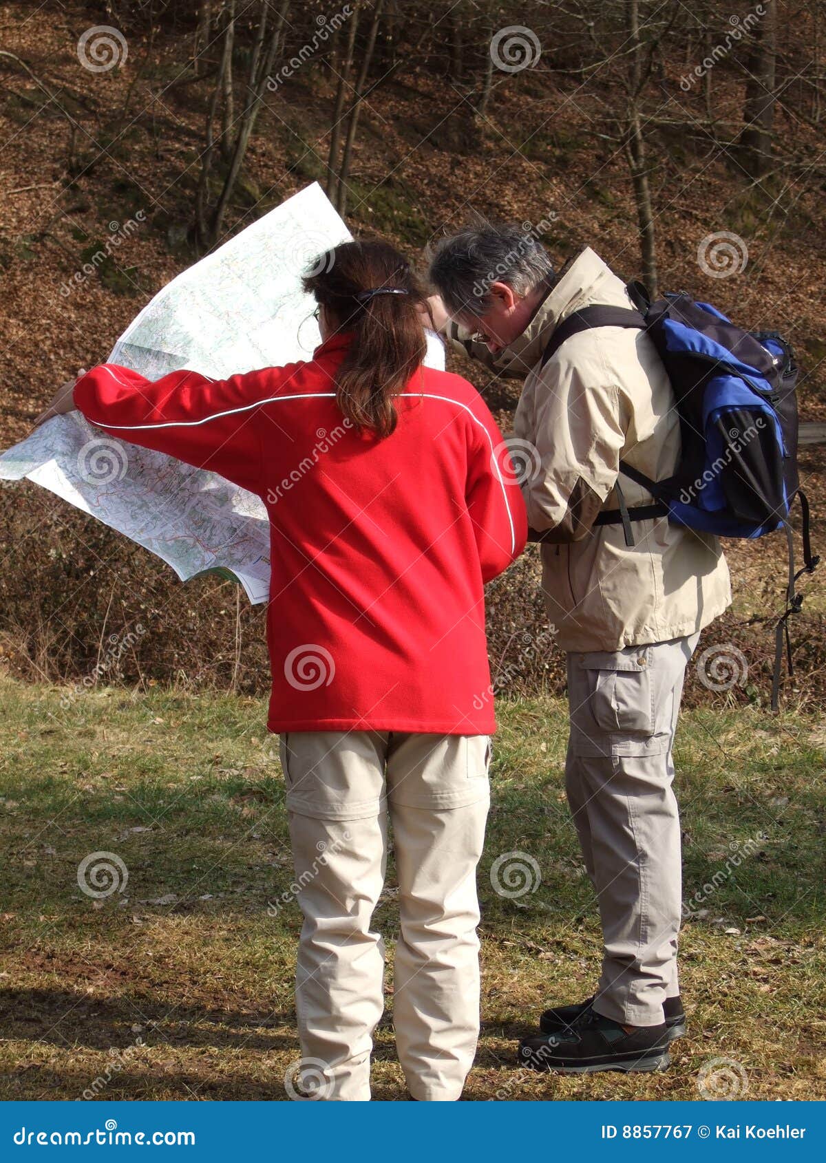 Looking for the way stock image. Image of walking, woman - 8857767