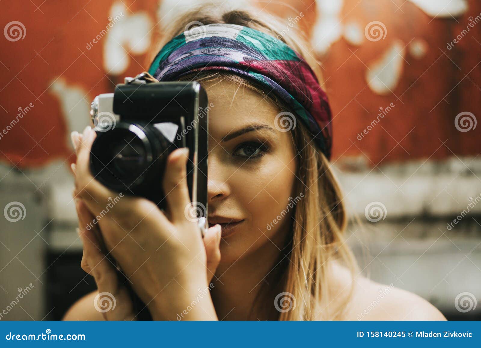 Looking at the World through a Different Lens Stock Image - Image of ...
