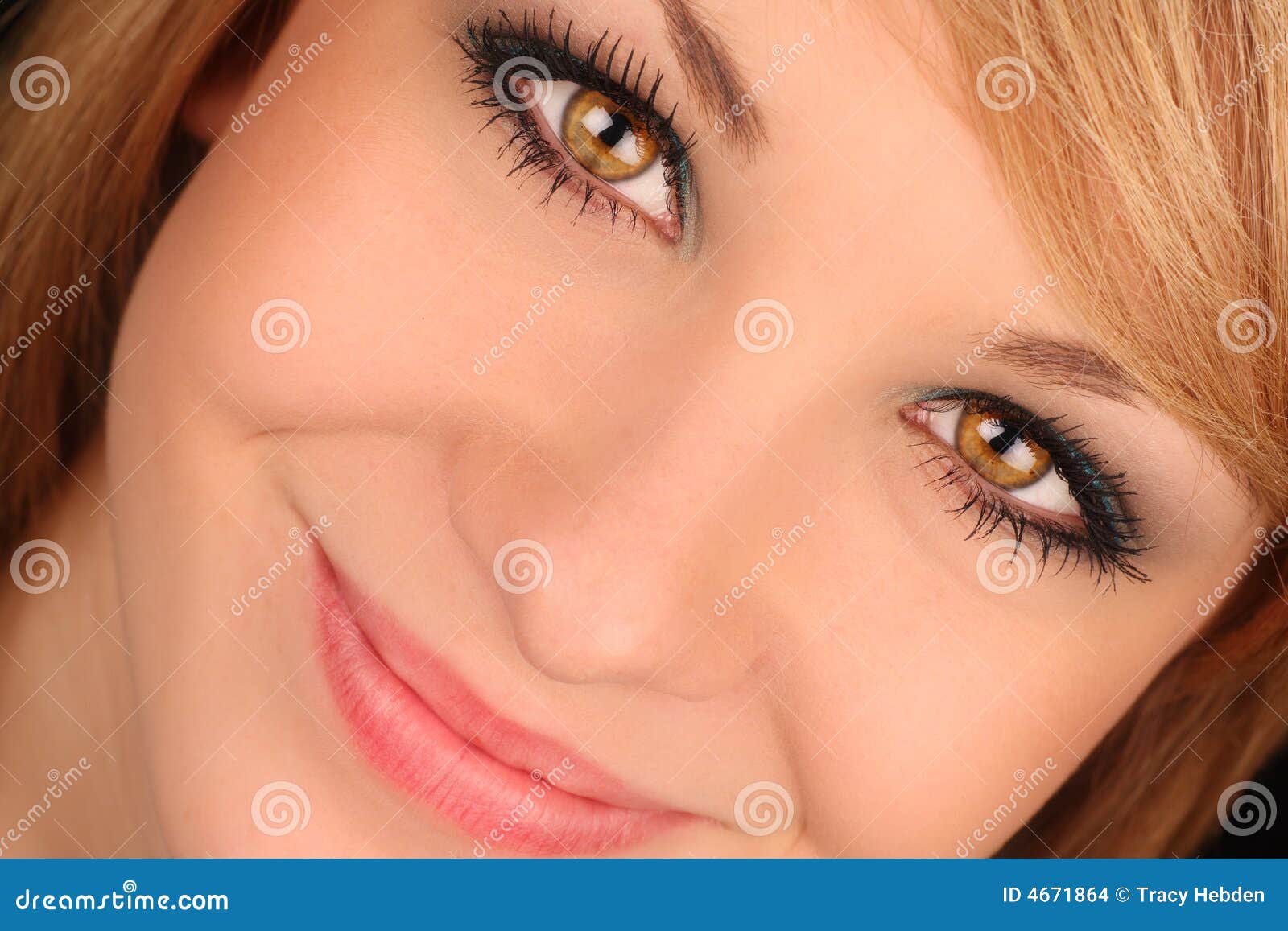 Looking at you stock photo. Image of gorgeous, brown, blond - 4671864
