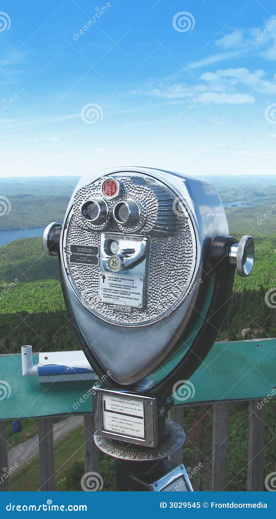 Lookout binoculars stock image. Image of binoculars, observation - 3029545