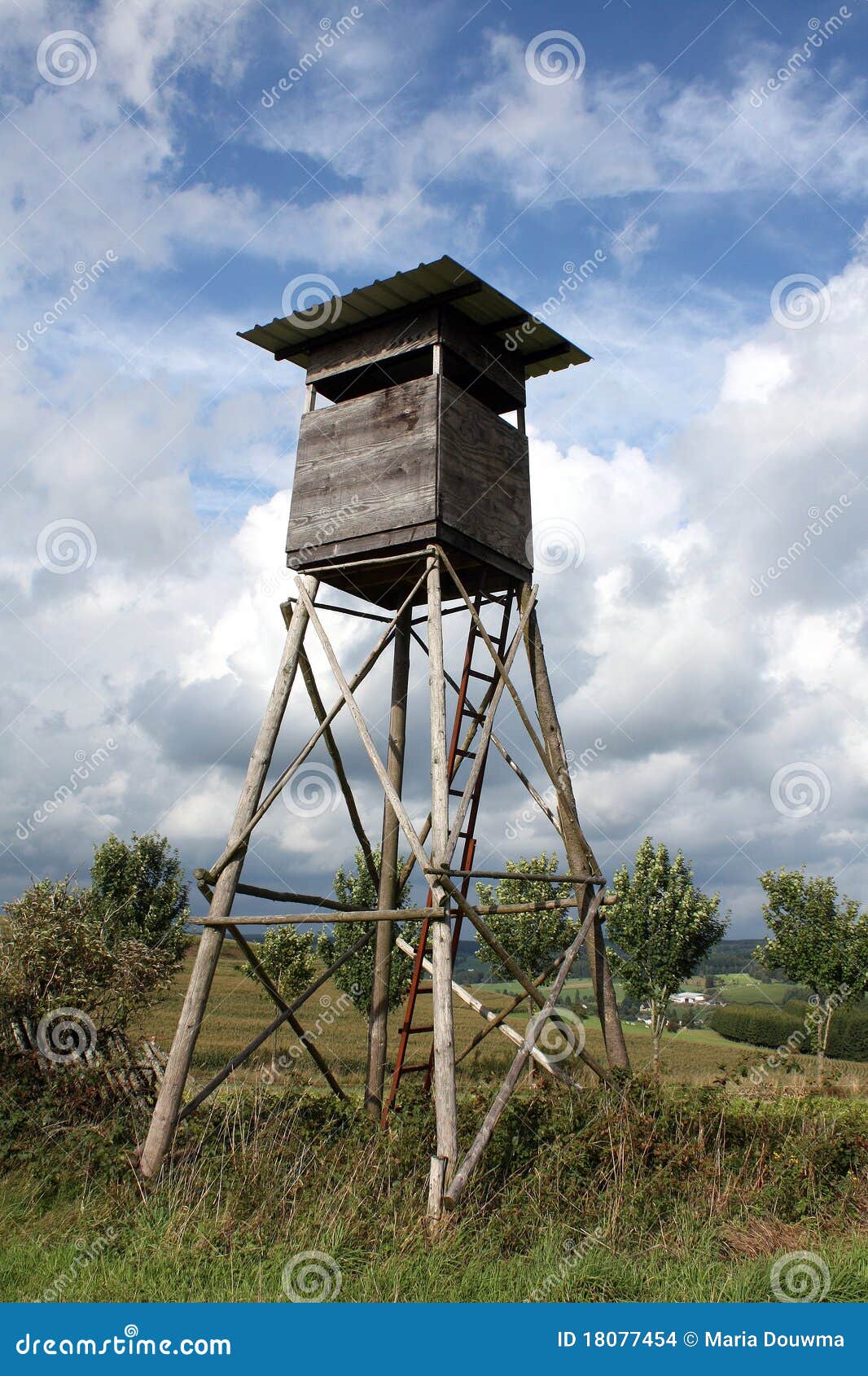 Lookout post stock photo. Image of looking, watching - 18077454